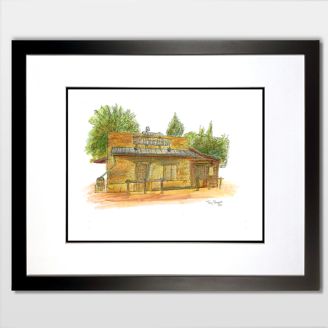 Tony Passero Artist Shop Around the World Series Frontierland Golden ...